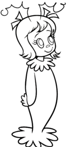 Cindy Lou Who Christmas Cutout – The Olmstead Workshop